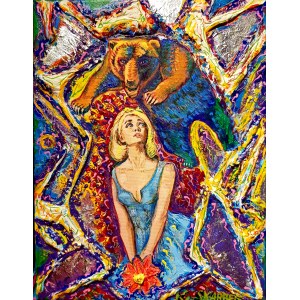 Krzysztof Skarbek (ur.1958), "Niedźwiedź pragnie przekazać dziewczynie ...