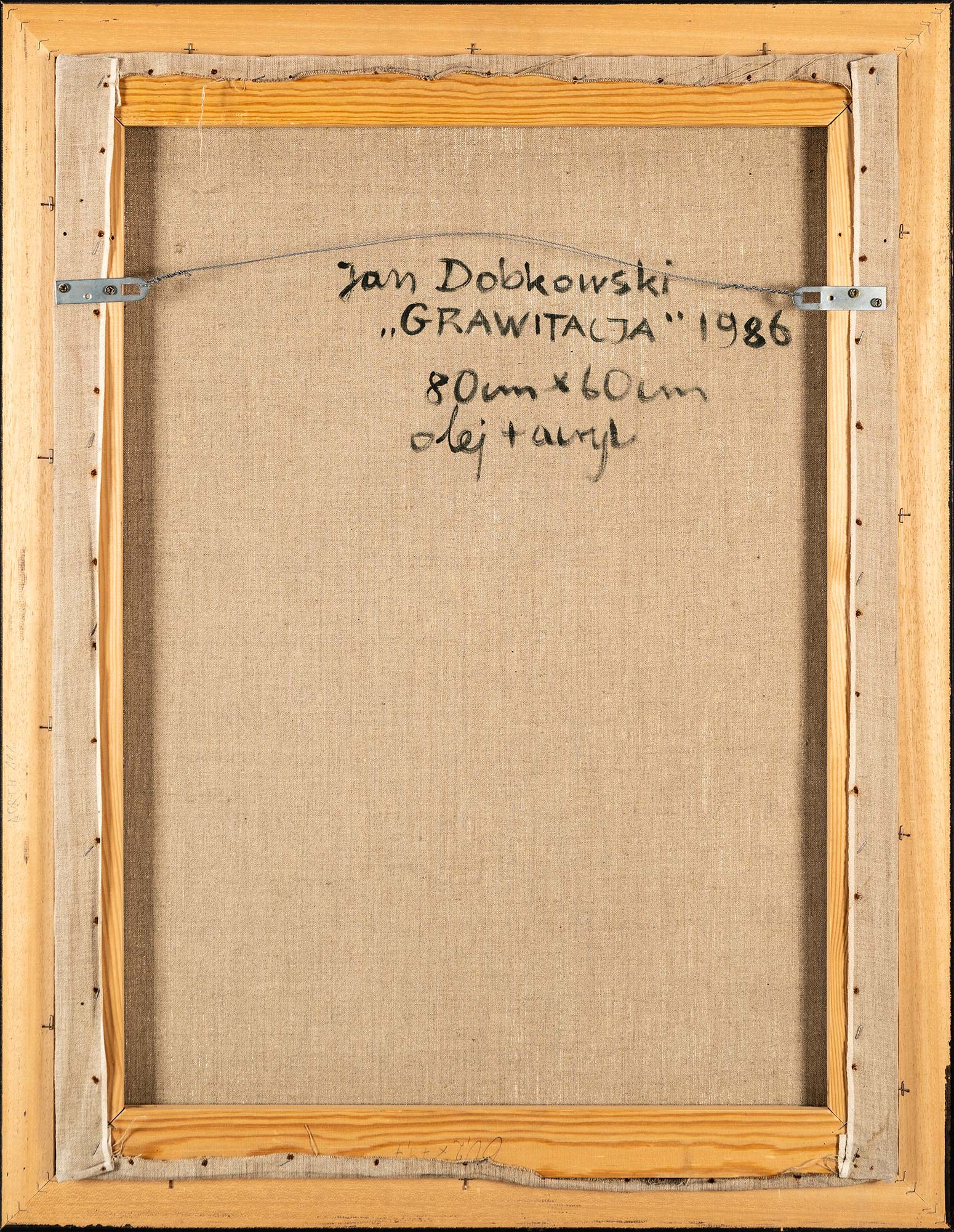 Jan Dobkowski (ur. 1942), Grawitacja, 1986