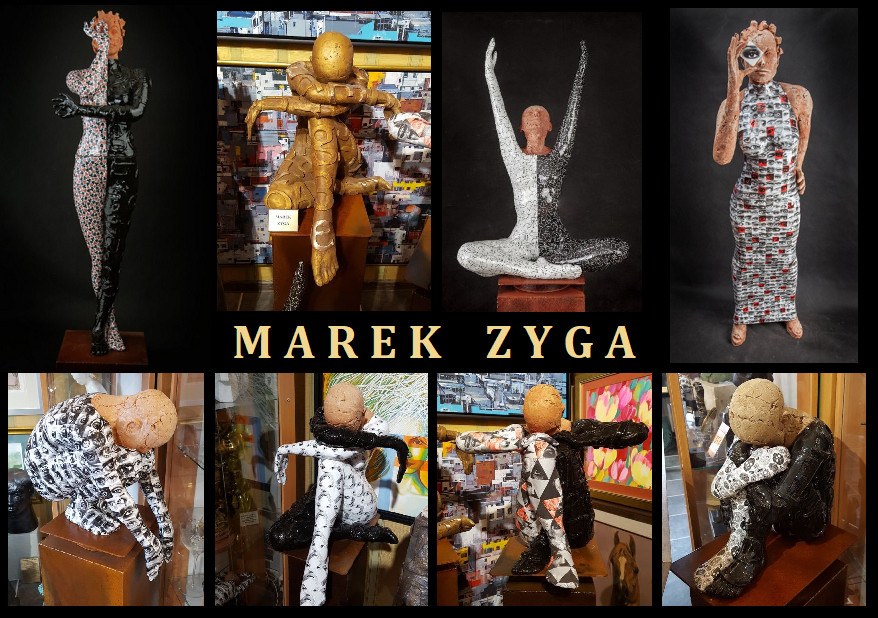 rzeźba Marek Zyga 50x25x60, Tęsknota