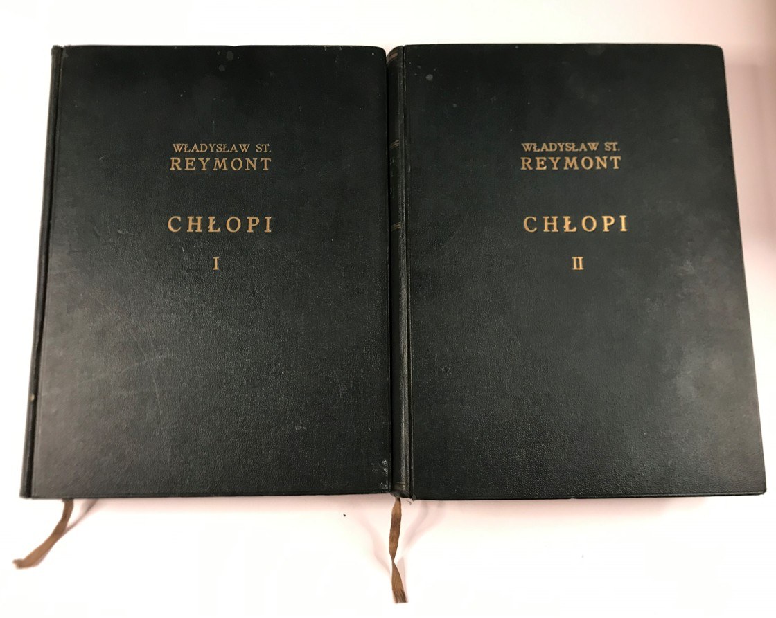 Reymont W. S. Chłopi t. I i II z ilustracjami Apoloniusza Kędzierskiego - Aukcja internetowa ...