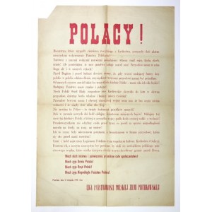 1916. Akt 5 listopada - obietnica powstania Królestwa Polskiego ...