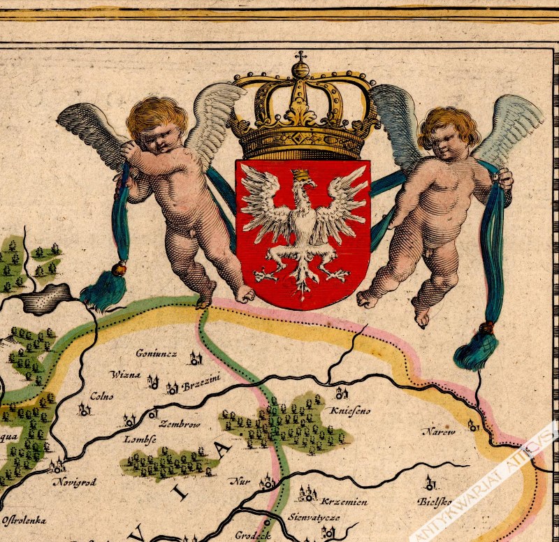 Joan BLAEU - [mapa, Polska, ok. 1650] Polonia Regnum et Silesia Ducatus - Aukcja internetowa ...