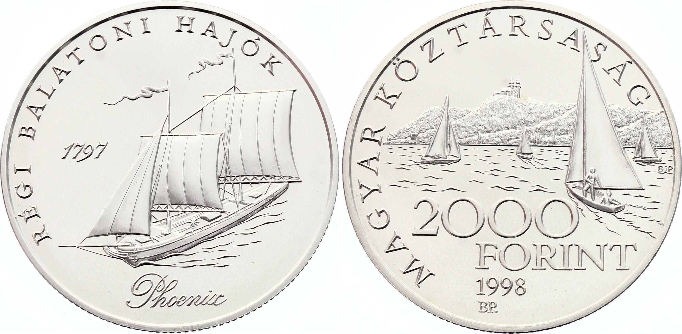 Hungary 2000 Forint 1998 BP - Aukcja internetowa / Licytacja online - Cena - OneBid