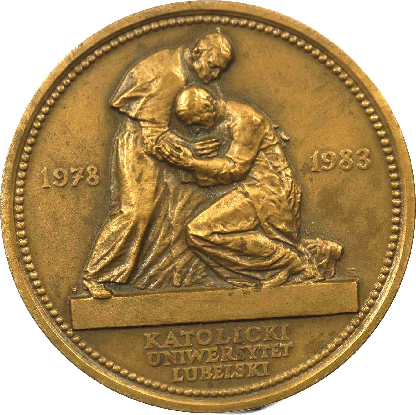 MEDAL Katolicki Uniwersytet Lubelski 1978-1983 Jan Paweł II i kard ... MEDAL Katolicki Uniwersytet Lubelski 1978-1983 Jan Paweł II i kard ...