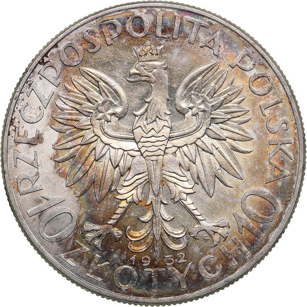 Poland 10 zlotych 1932 - Aukcja internetowa / Licytacja online - Cena - OneBid