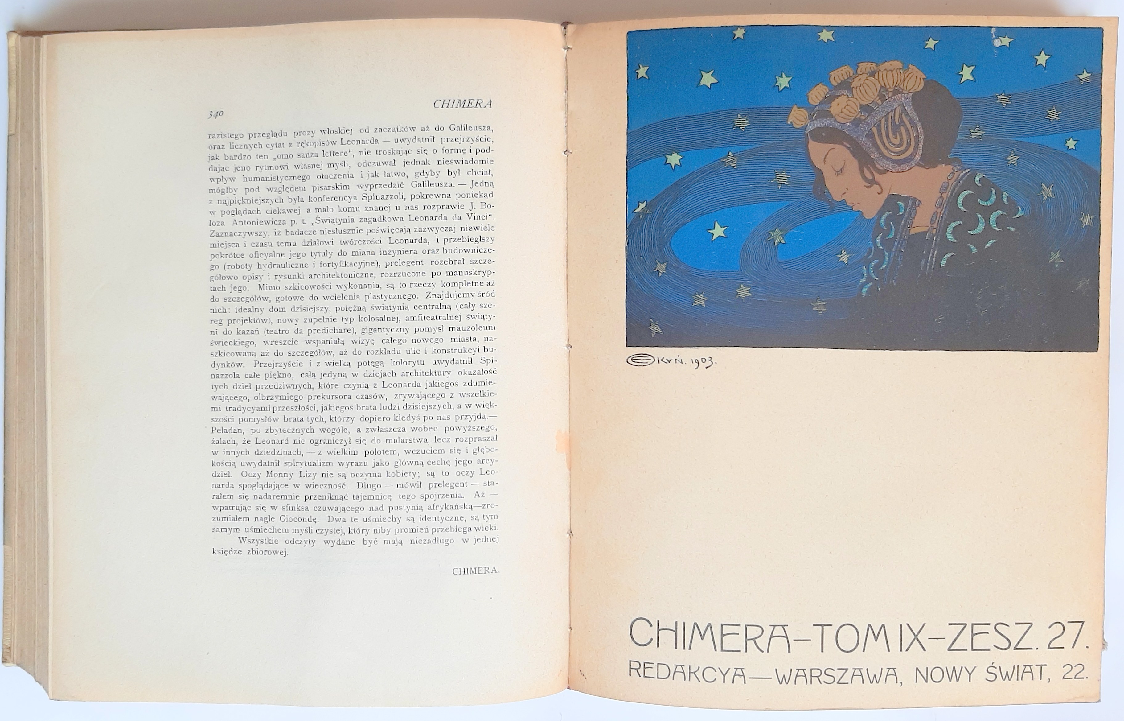 Chimera - Tom 1-10 komplet 1901-1907 r. - Aukcja internetowa ...