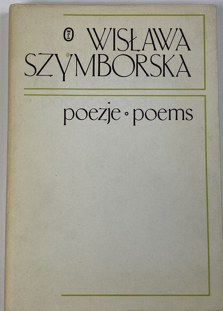 Szymborska Wisława, Poezje/Poems [wydanie I] - Aukcja internetowa ...