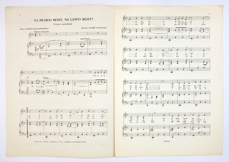 NA PRAWO most, na lewo most! Walczyk nadwiślański. Na głos z ...