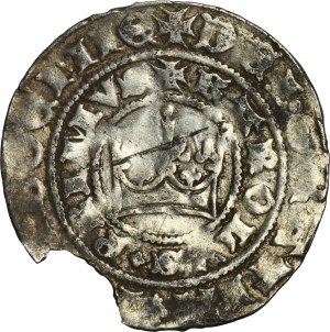 Karol IV Luksemburski 1346-1378, grosz praski, srebro 3... - Aukcja ...