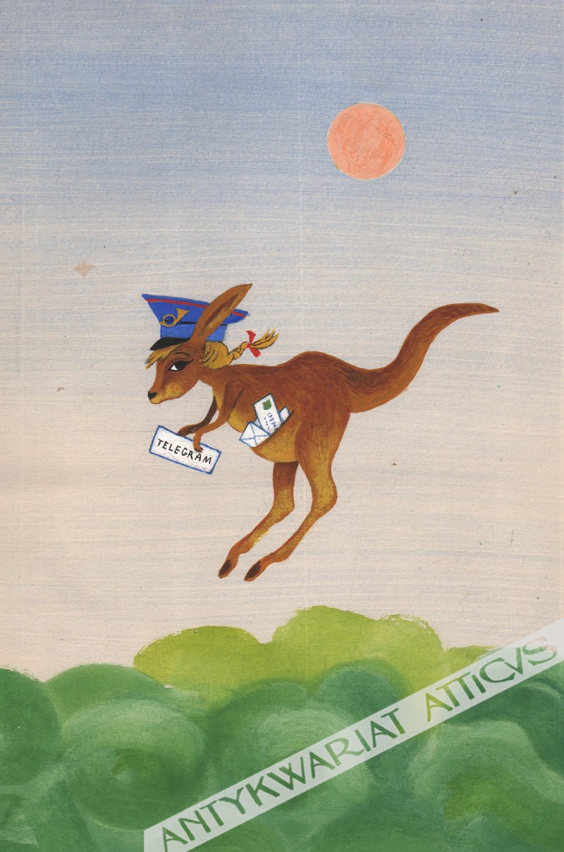 Zbigniew Lengren (1919-2003) - [rysunek, ok. 1977] [Kangurzyca ...