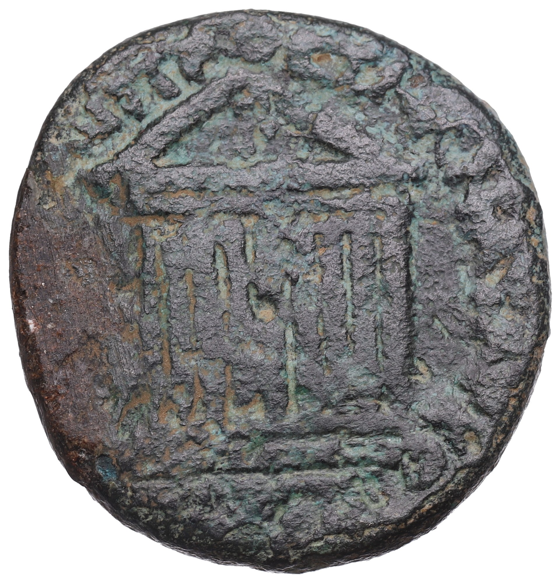 Prowincje Rzymskie, Troada, Faustyna, Brąz Abydos - Aukcja internetowa ...