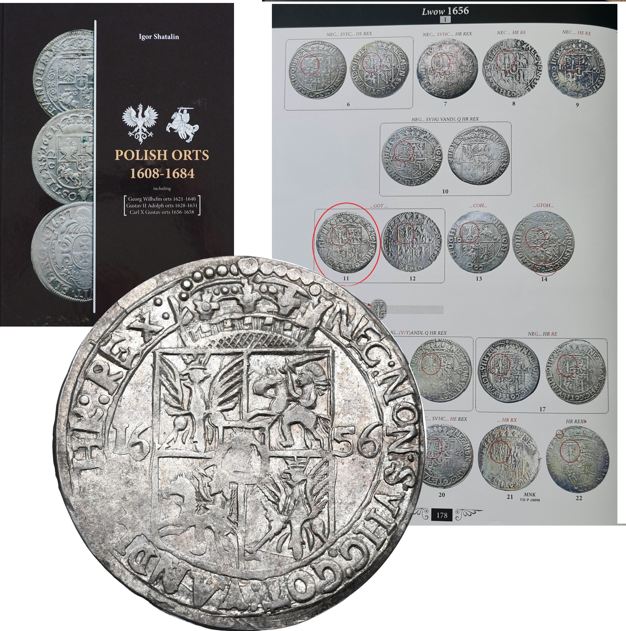 Jan II Kazimierz, Ort 1656, Lwów - OKOŁOMENNICZY / RZADKOŚĆ - Aukcja ...