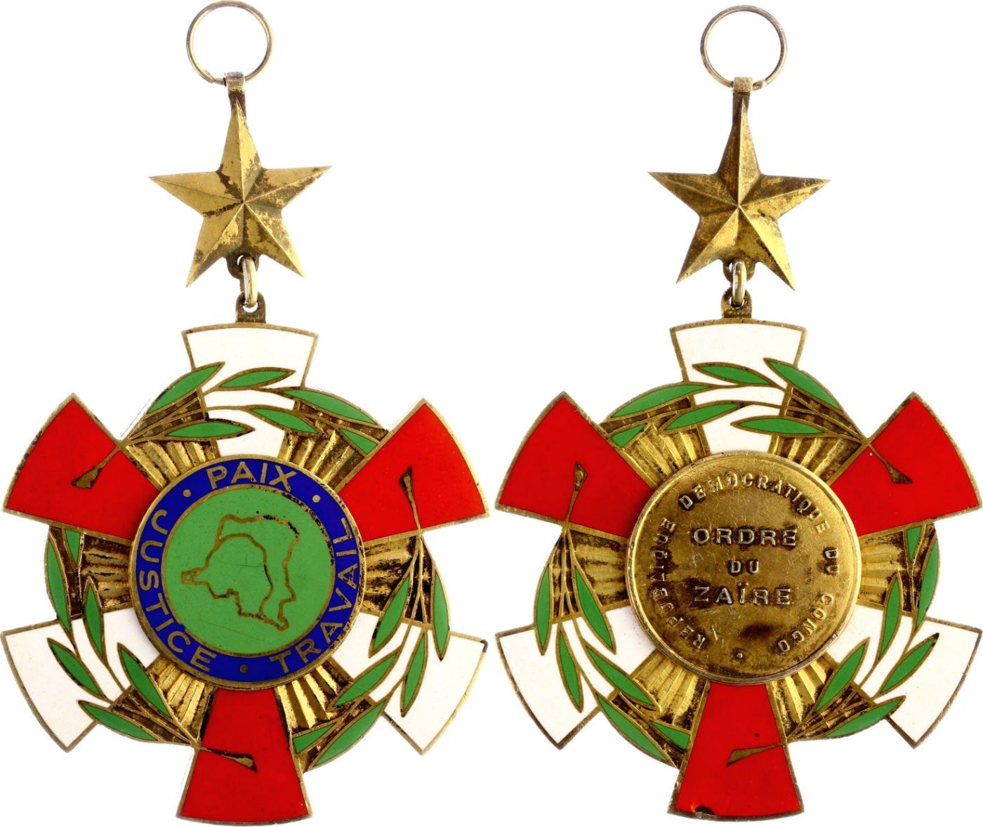 Congo Democratic Republic National Order of the Leopard & National ...