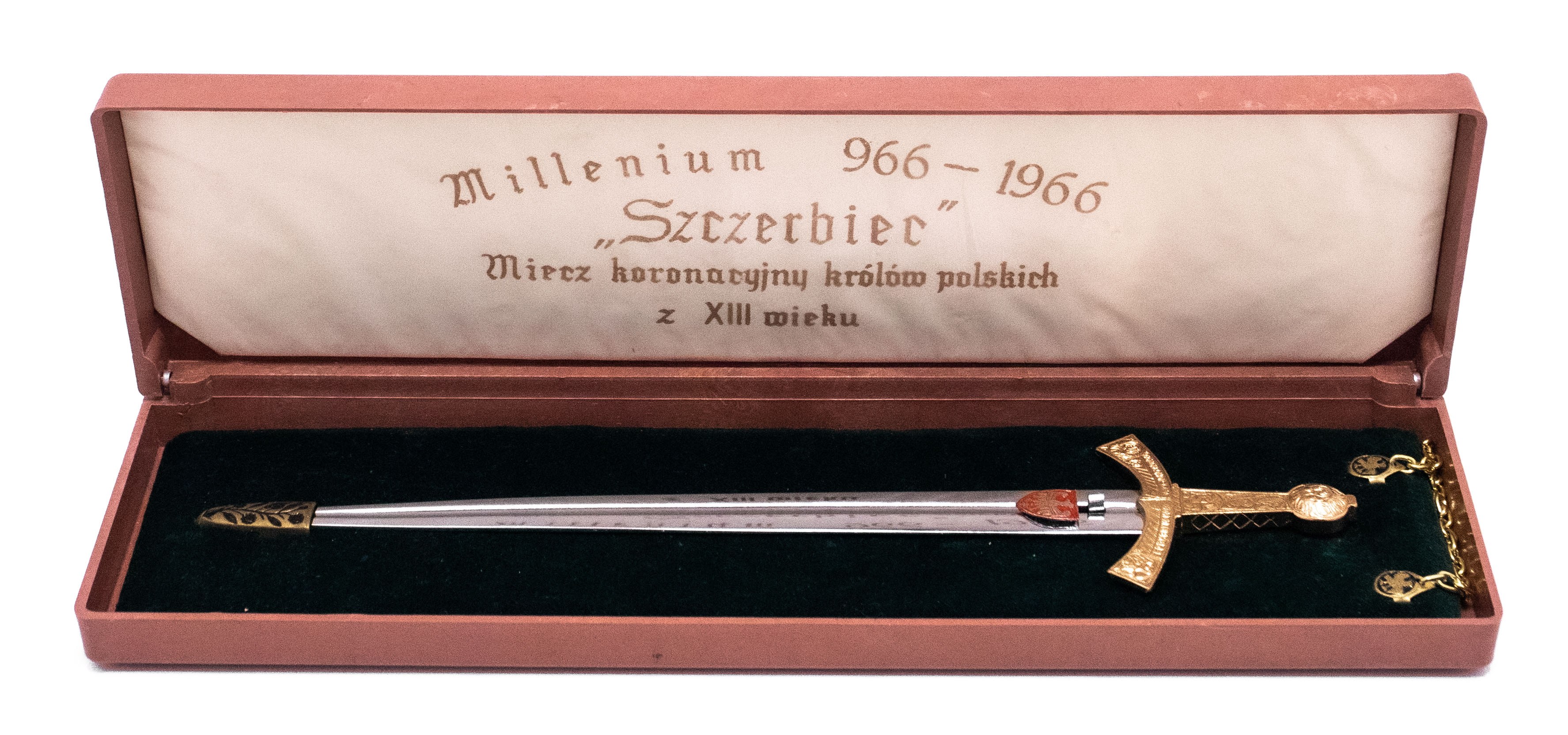 Szczerbiec, Miecz Koronacyjny Królów Polskich z XIII wieku - Millenium ...