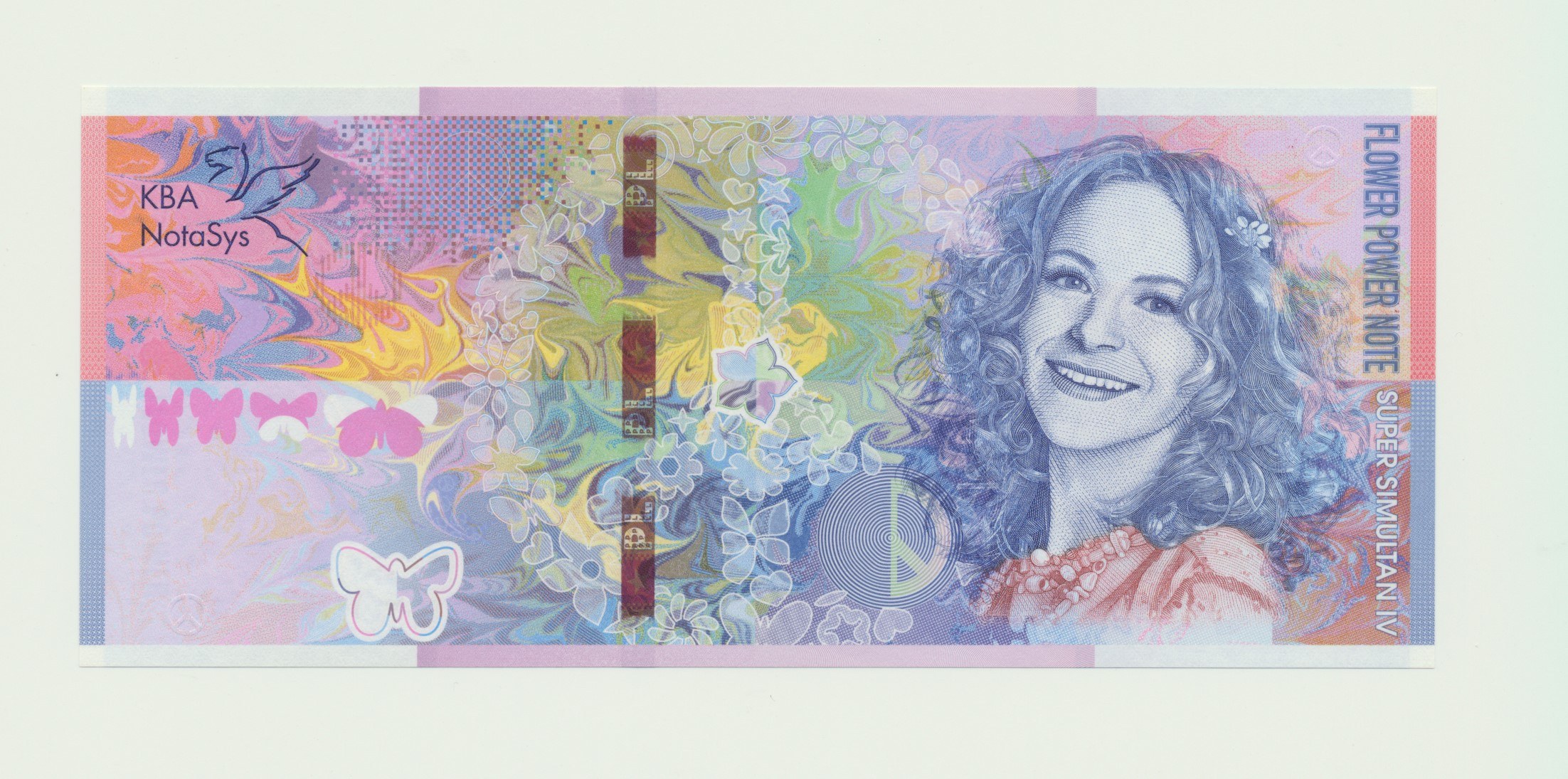 Szwajcaria, Banknot testowy KBA NotaSys FlowerPower - Aukcja ...