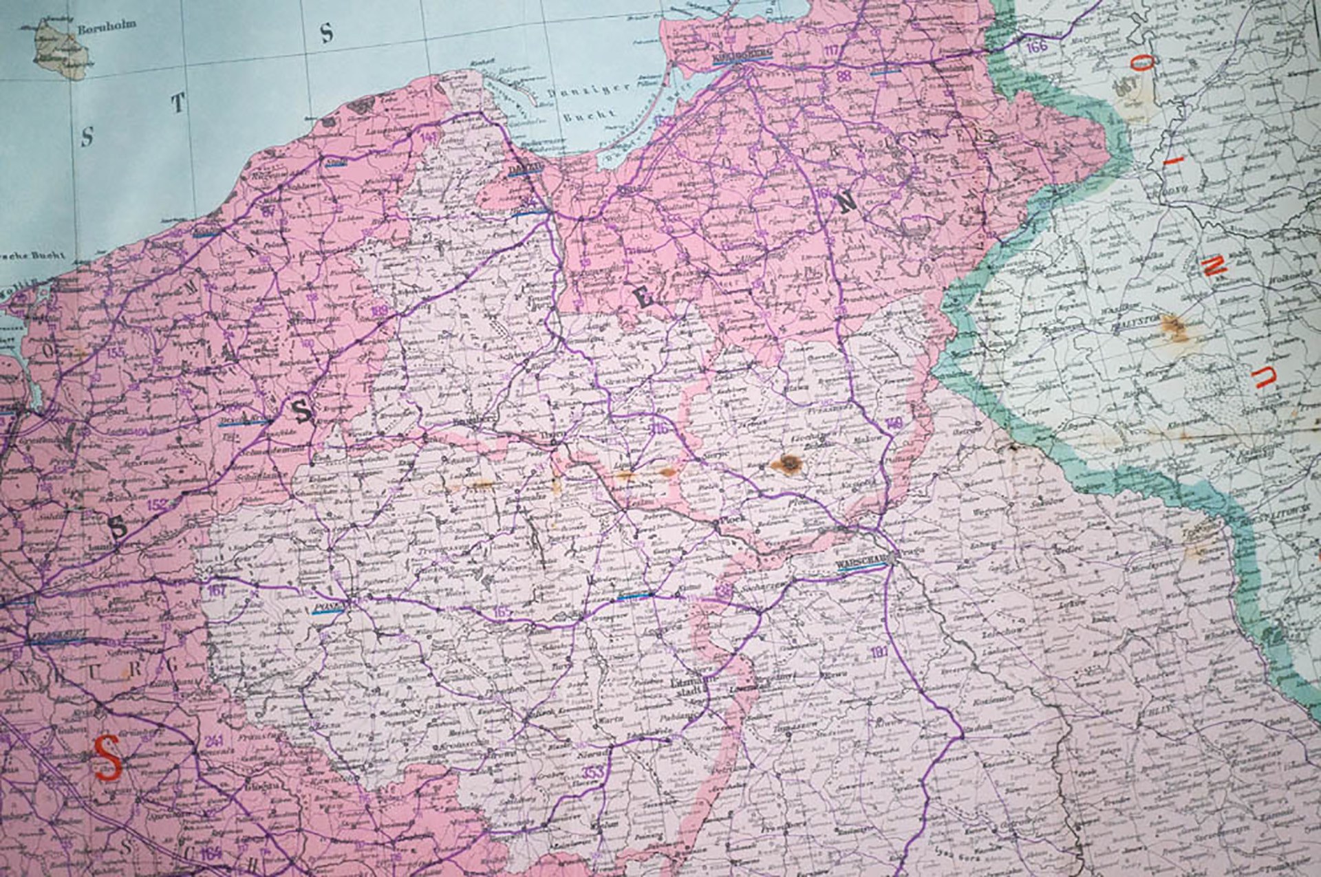 GAEBLERS Ed. - Automobil Landstrassen - Übersichskarte von Deutschland ...