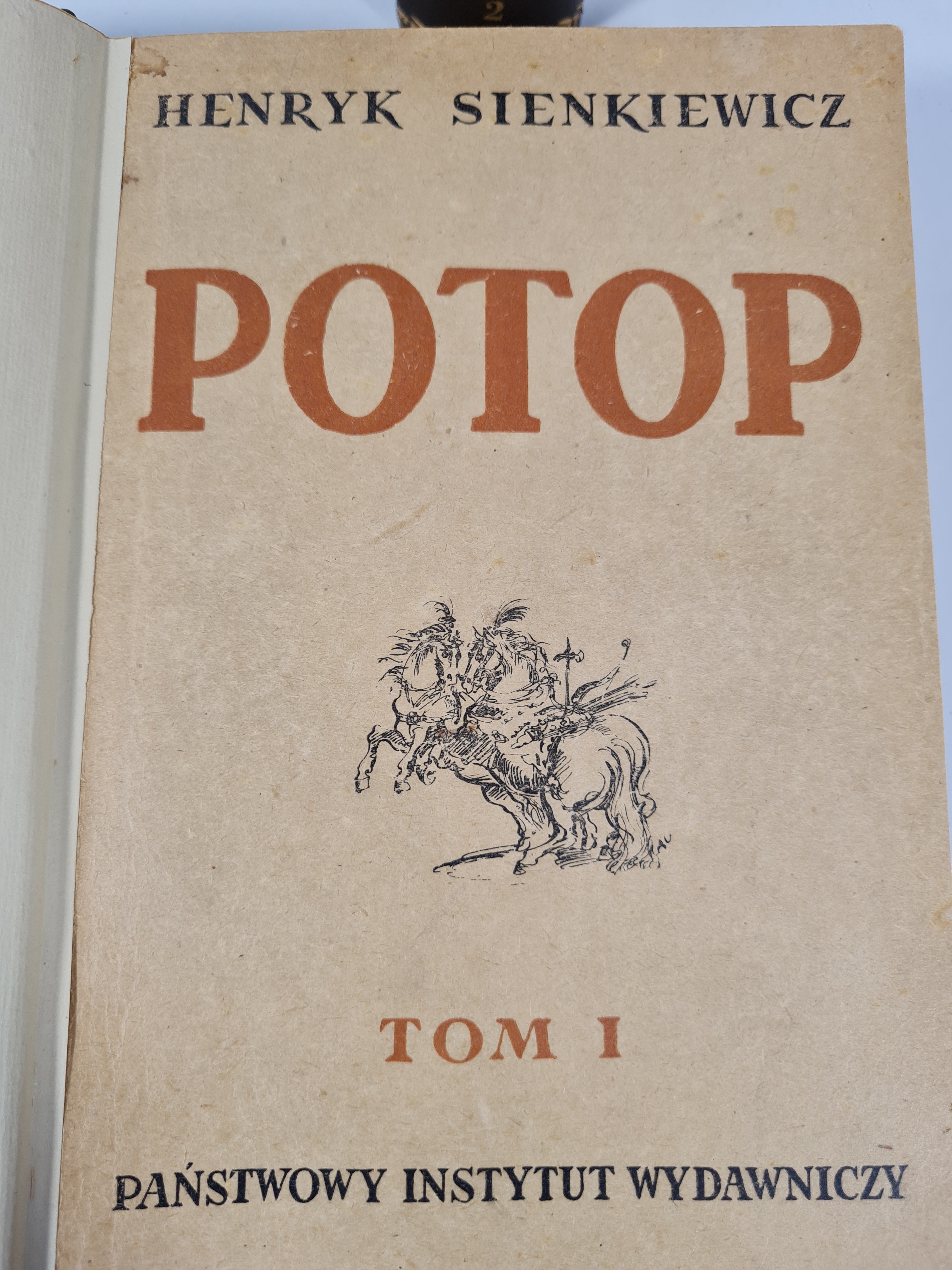 UNIECHOWSKI ORYGINALNA ILUSTRACJA DO POTOPU + SIENKIEWICZ POTOP ...