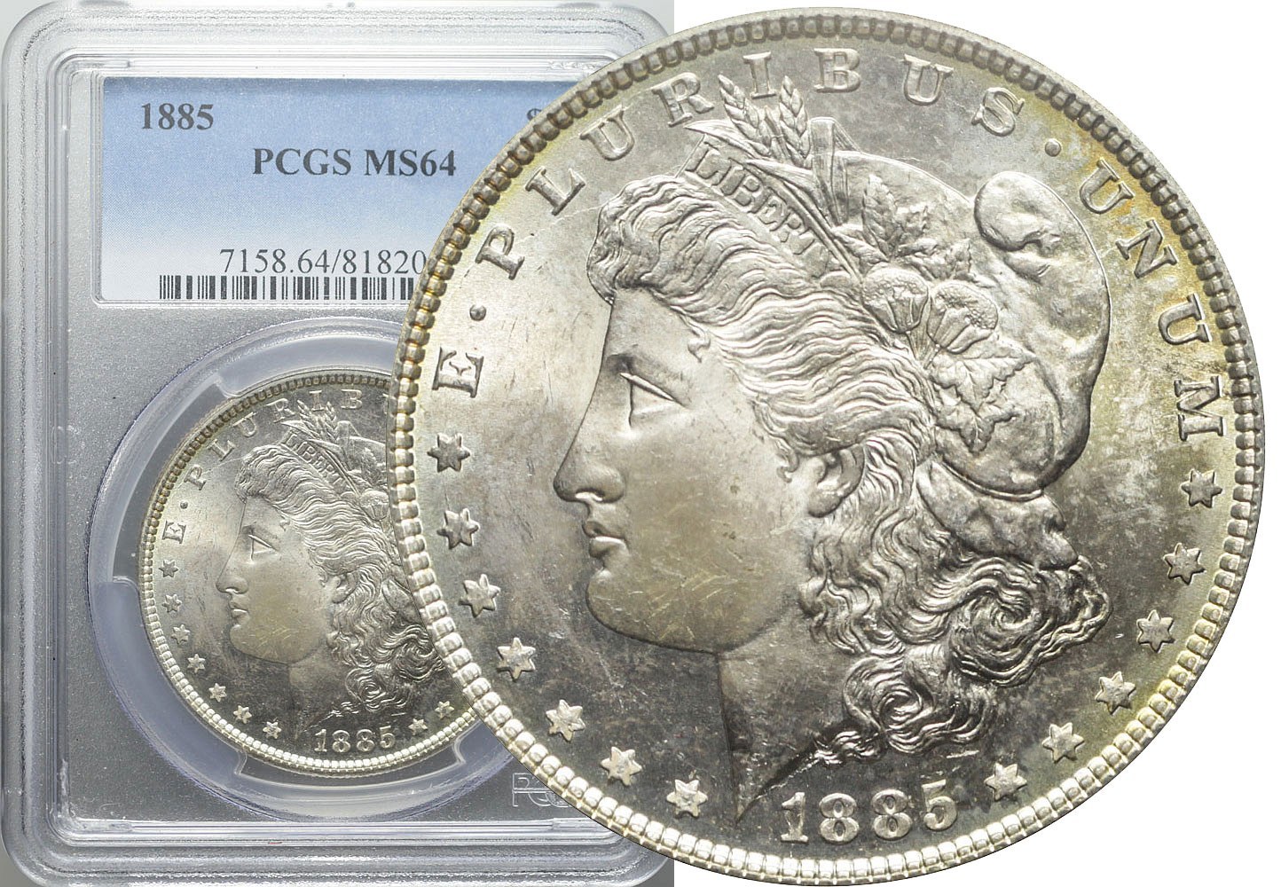 USA, $1 1885 O, New Orleans, Morgan type, beautiful - Online auction ...