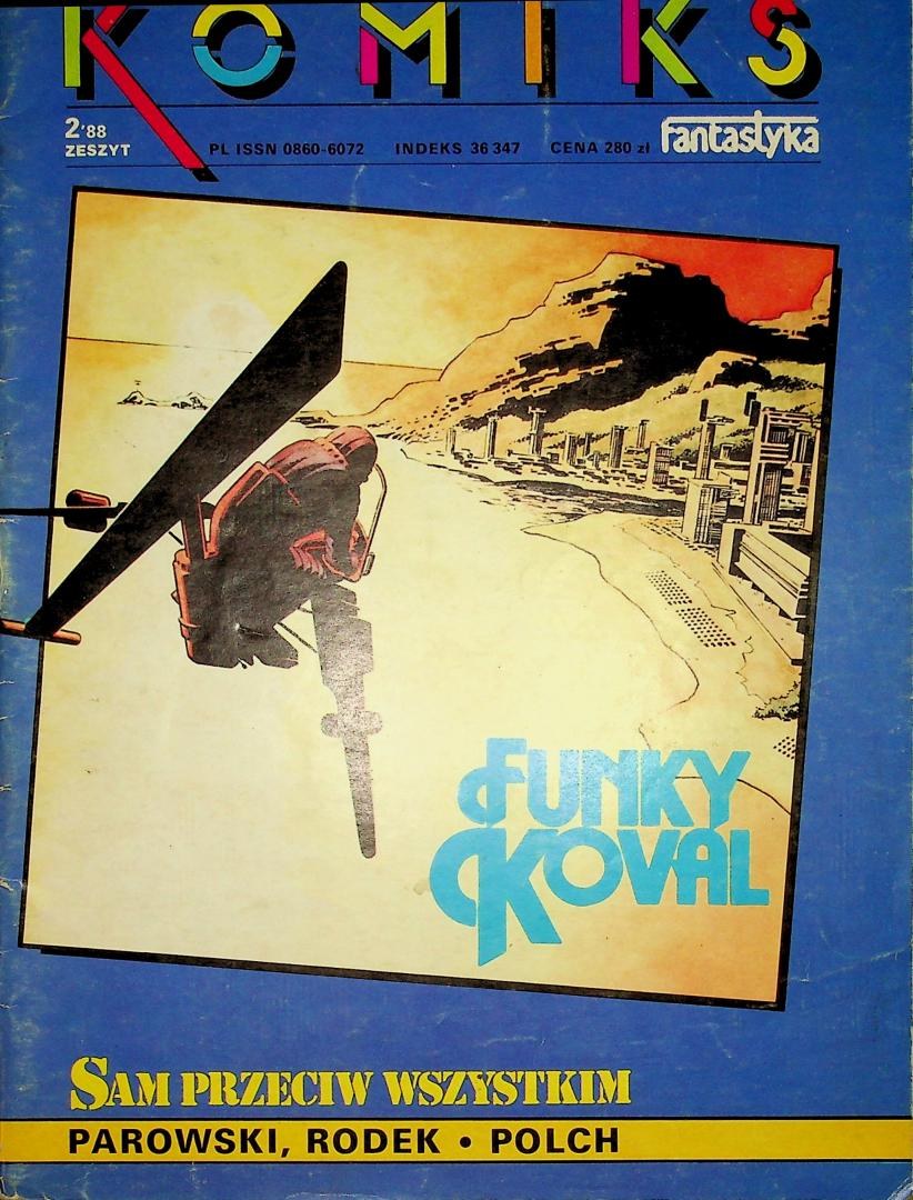 KOMIKS FANTYSTYKA ZESZYT 2 FUNKY KOVAL SAM PRZECW WSZYSTKIM - Aukcja ...
