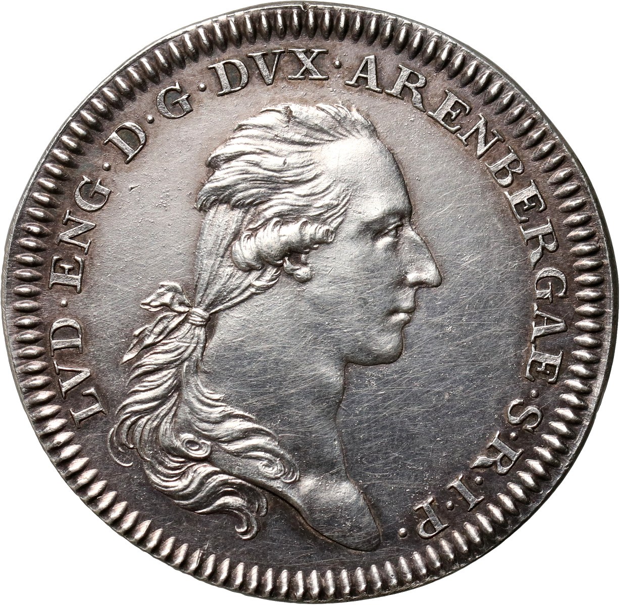 Germany, Arenberg, Ludwig Engelbert, Thaler 1785 F - Online auction ...