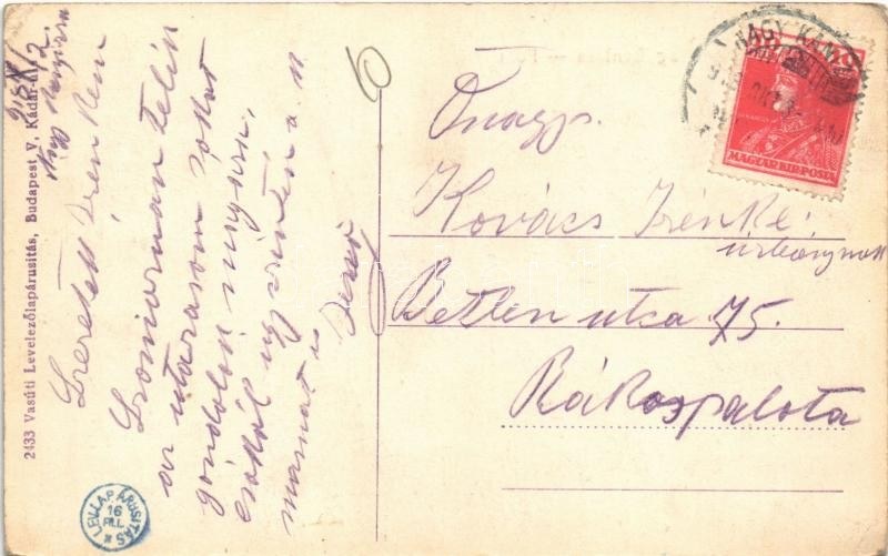 1918 Nagykanizsa, Fő út, Miltényi Sándor, Weiss és Ledofsky üzlete ...