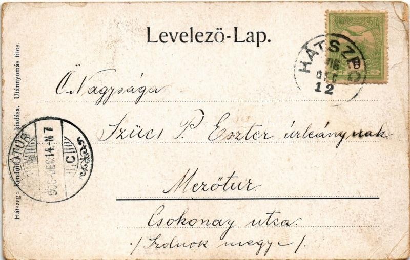 1906 Őraljaboldogfalva, Őrboldogfalva, Santamaria-Orlea; Kendeffy ...