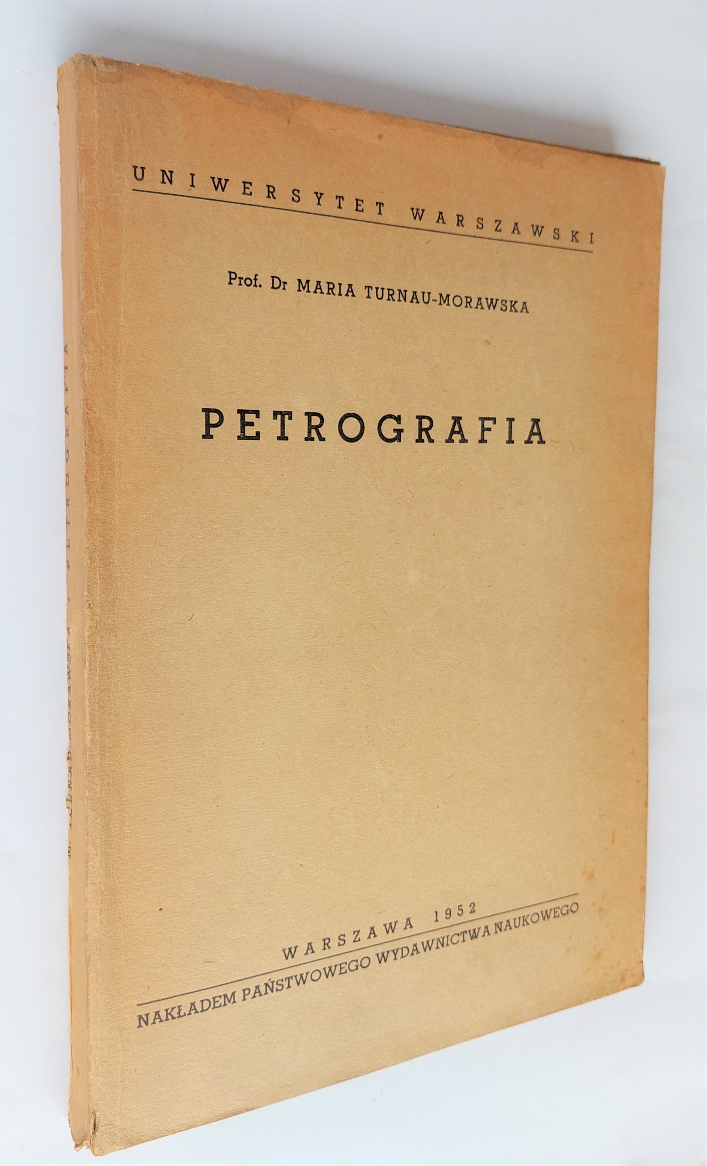 Turnau-Morawska, Petrografia, Warszawa 1952 r. - Aukcja internetowa ...