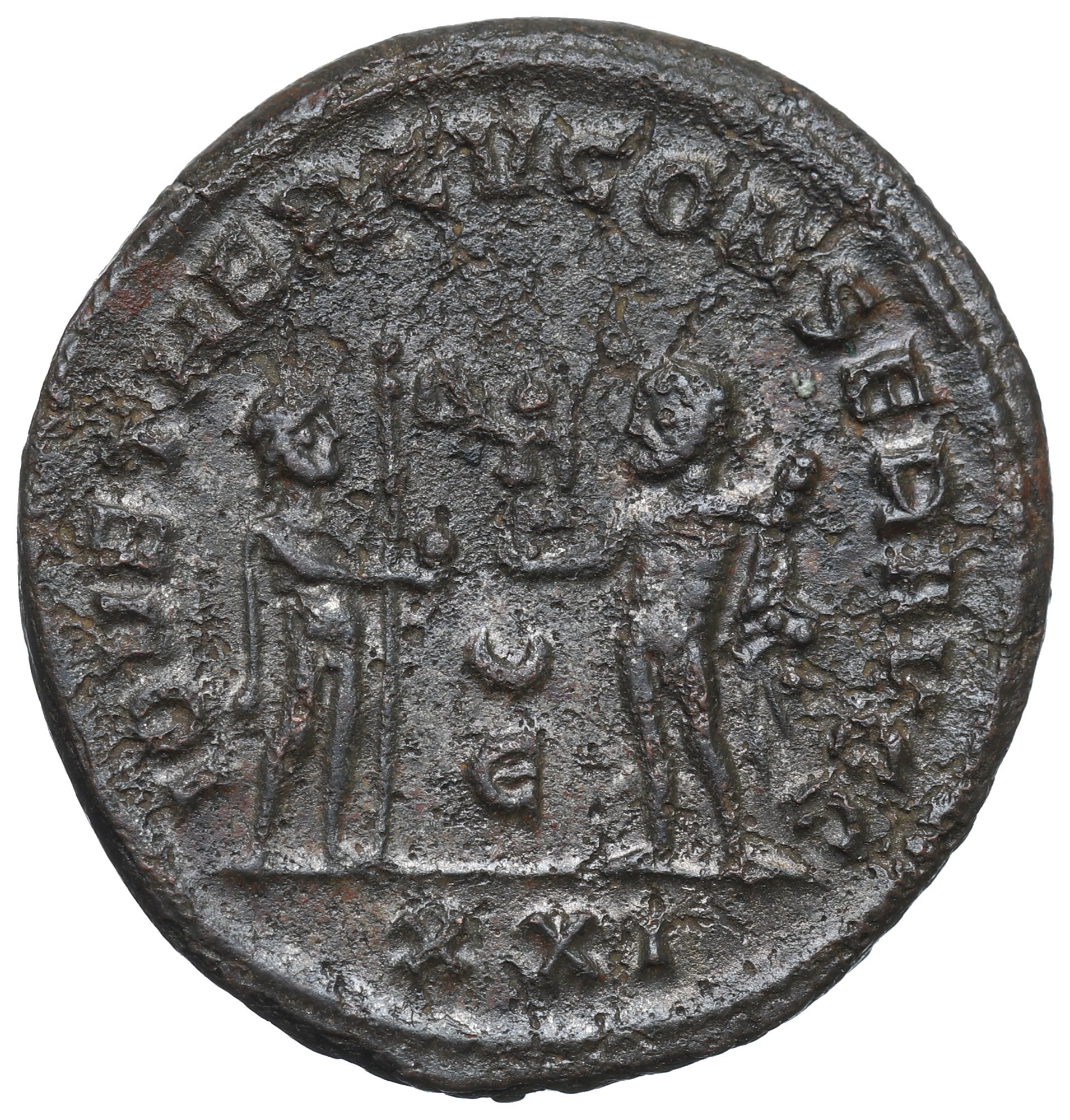 Cesarstwo Rzymskie, Dioklecjan, Antoninian Antiochia - IOV ET HERCV ...