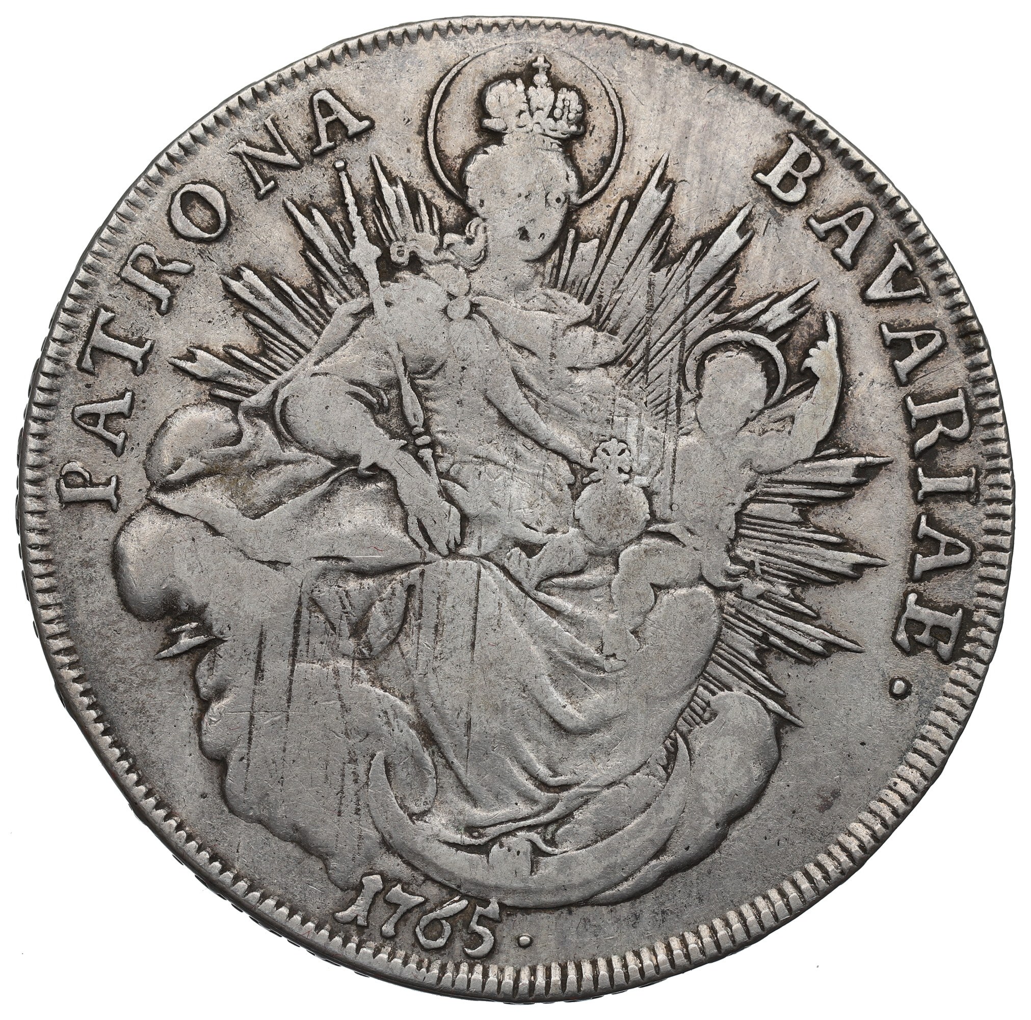 Niemcy, Bawaria, Maksymilian Józef, Talar 1765 - Aukcja internetowa ...