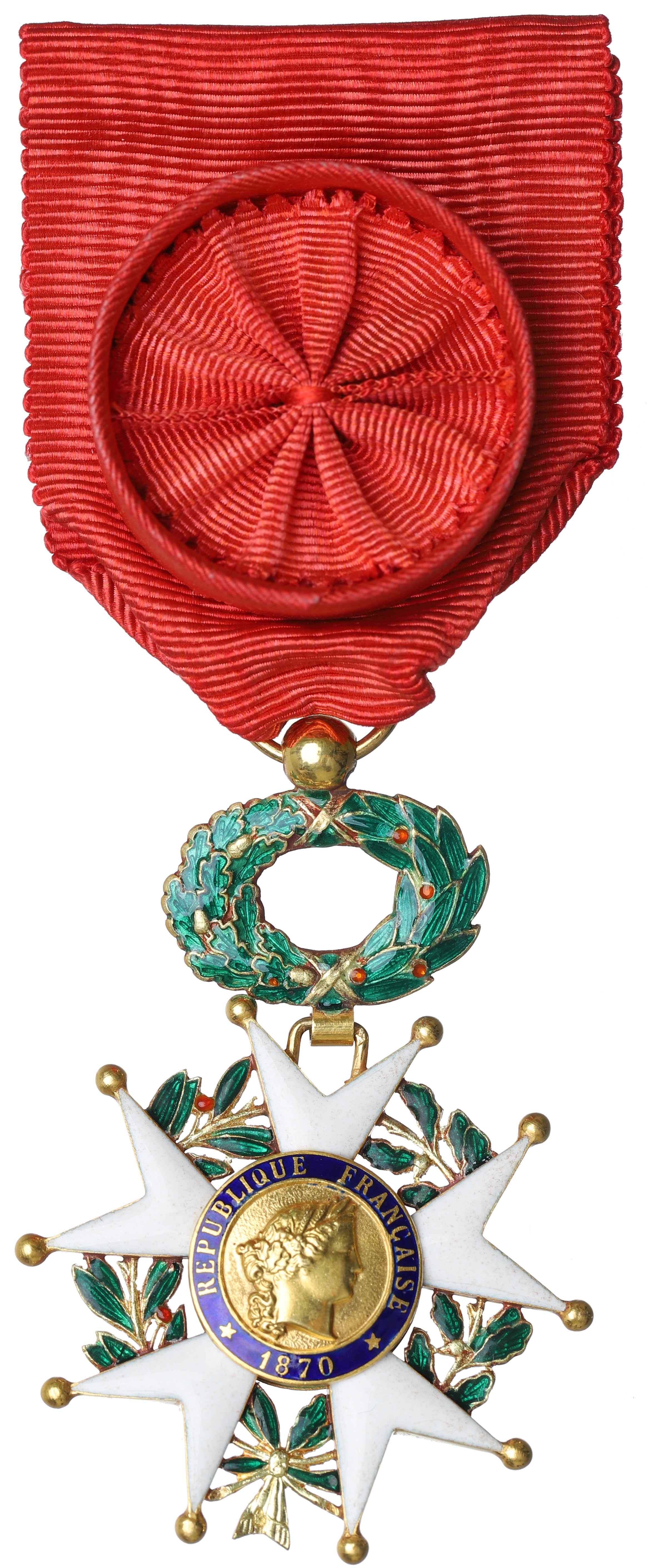 Francja, III Republika Francuska, Krzyż oficerski Orderu Narodowego ...