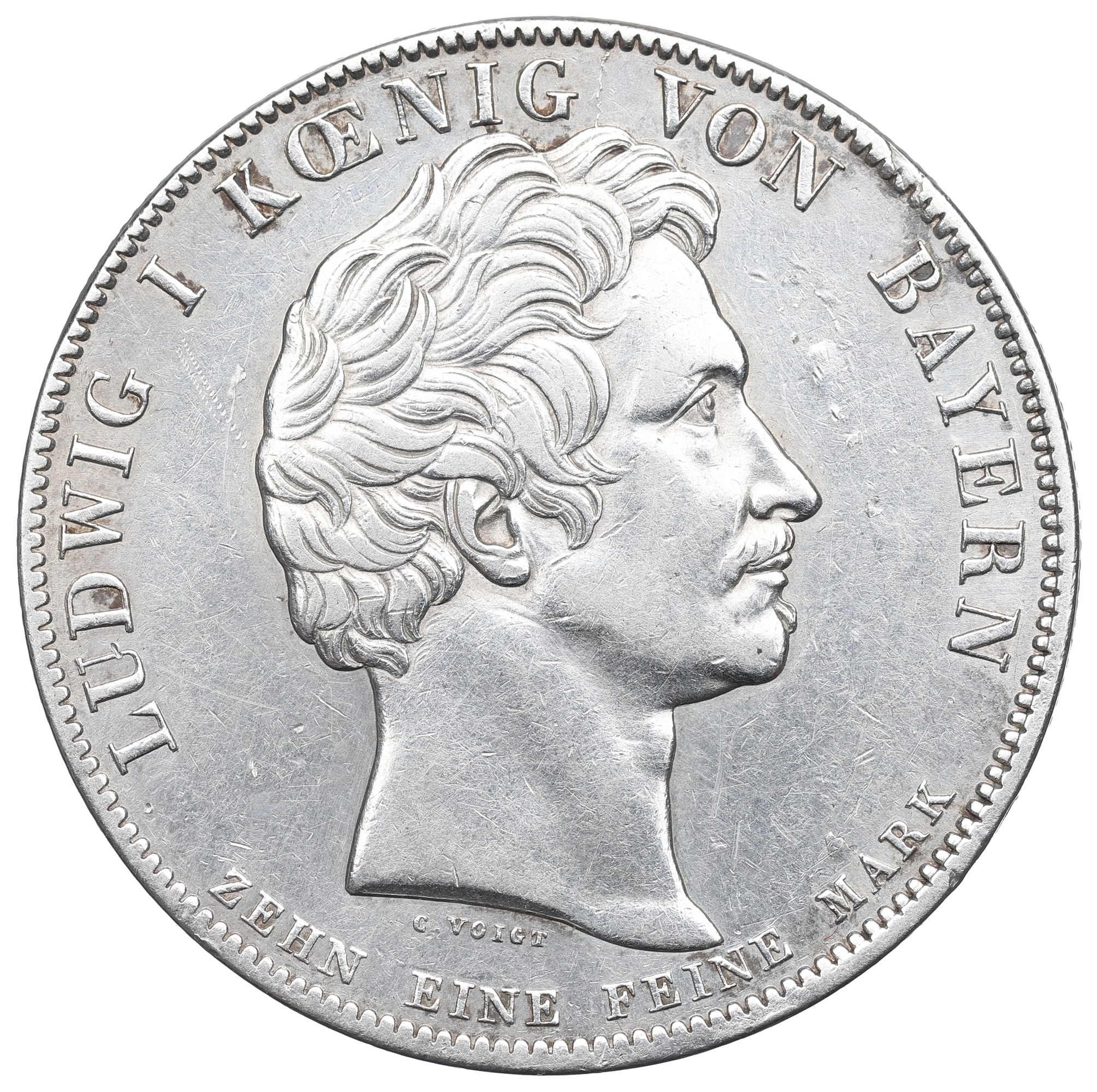 Germany, Bavaria, Ludvik I, Taler 1828 - Online auction / Online ...