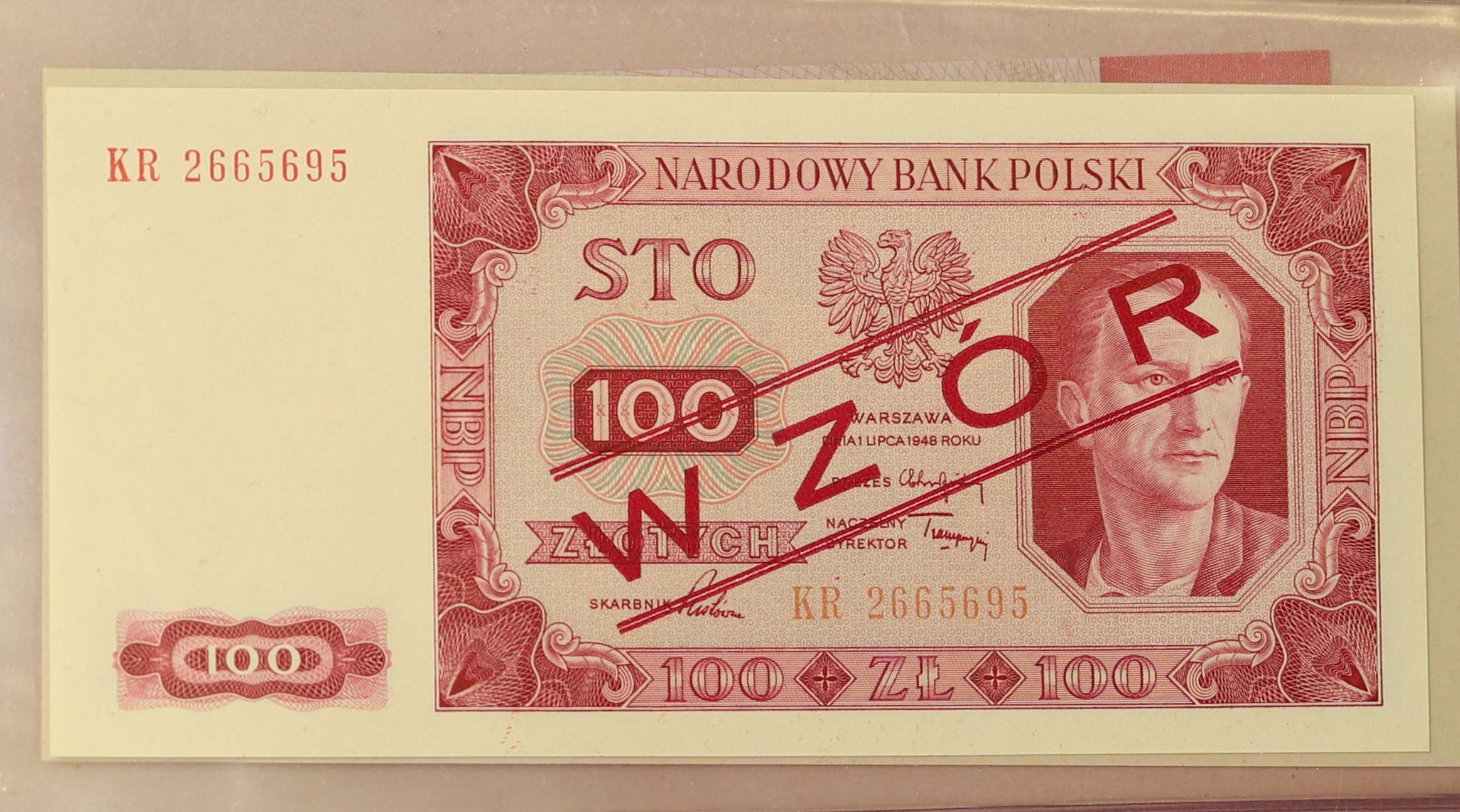 Designs of Polish banknotes issued 1948 and 1965 - Original full set ...