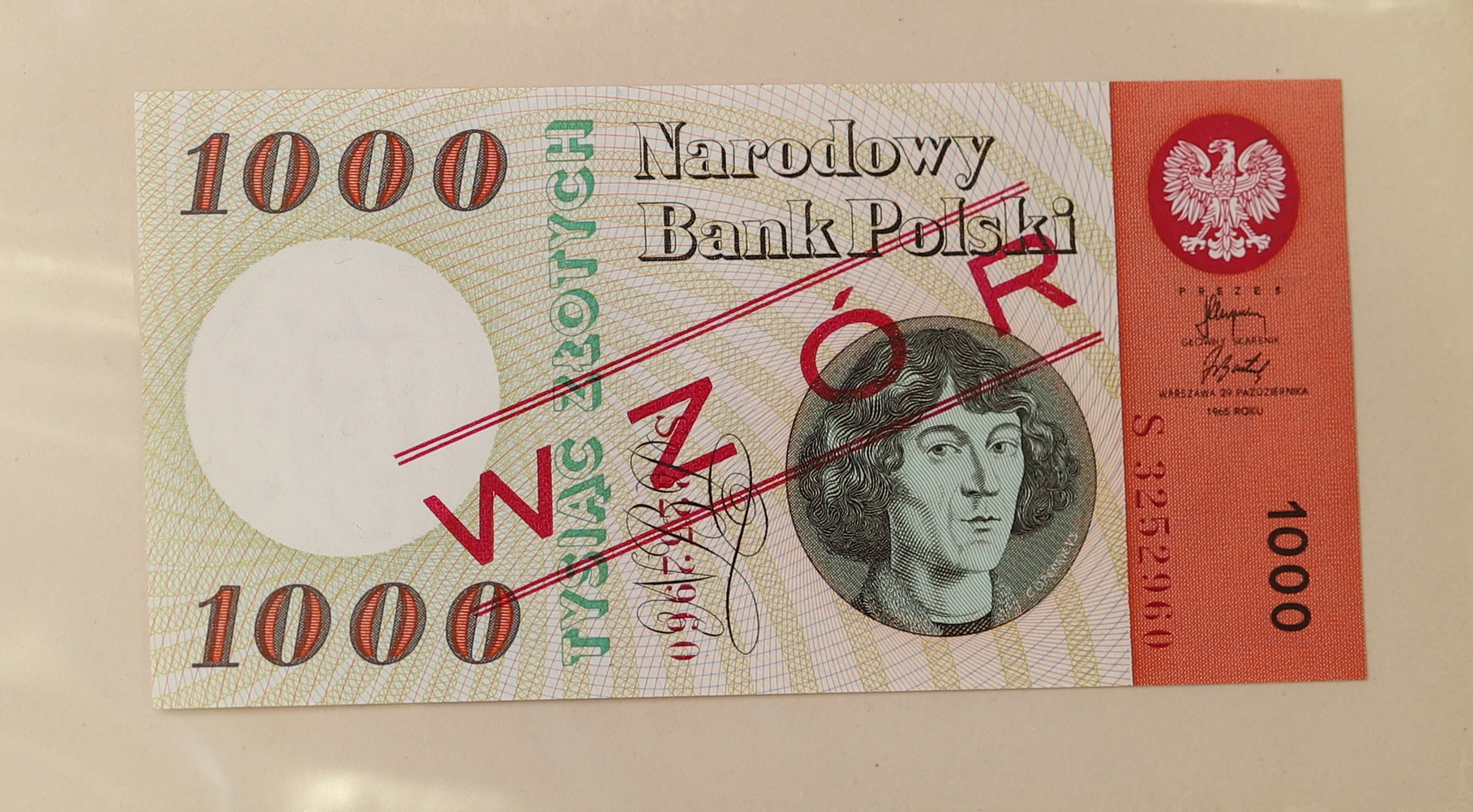 Designs of Polish banknotes issued 1948 and 1965 - Original full set ...