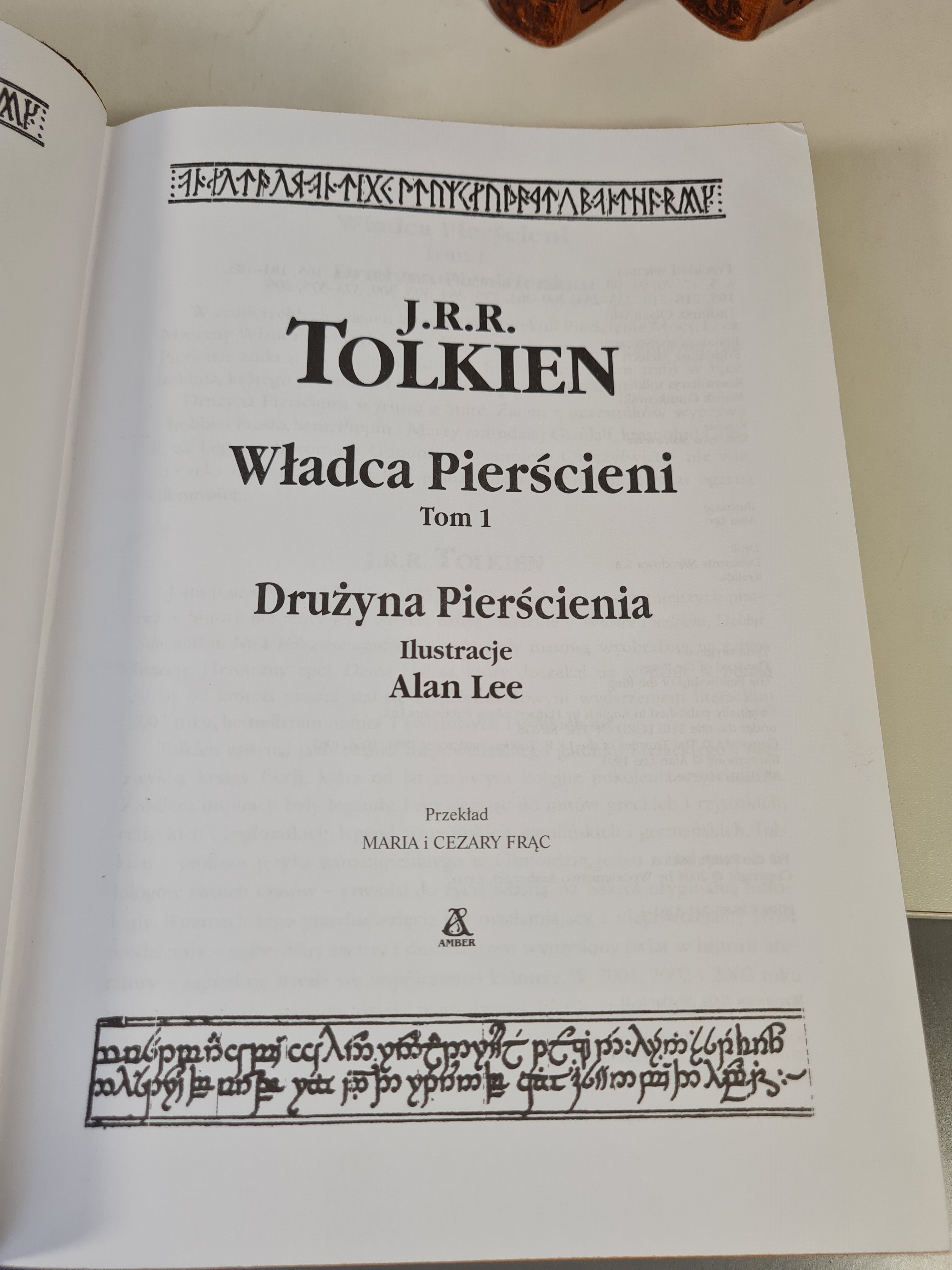 TOLKIEN J.R.R - WŁADCA PIERŚCIENI Ilustracje Alan Lee ARTYSTYCZNA ...