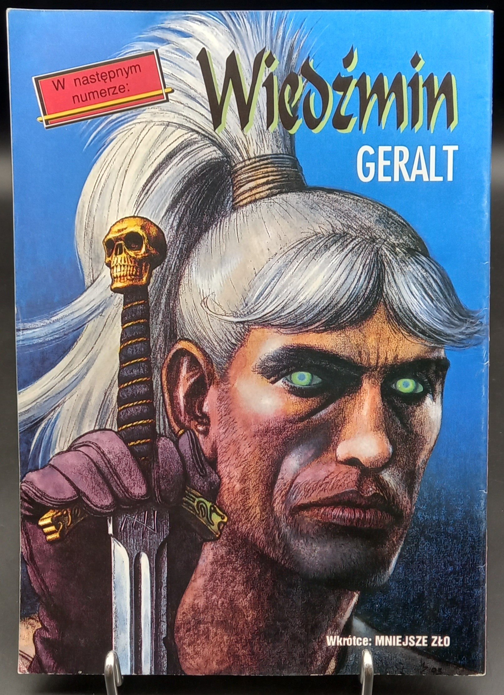 Komiks Nr 8/1993 Zeszyt 26 Wiedźmin Droga bez powrotu A. Sapkowski M ...