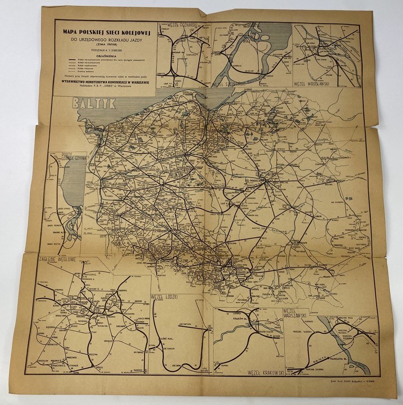 Important Railway Lines of International Communication / Map of the ...