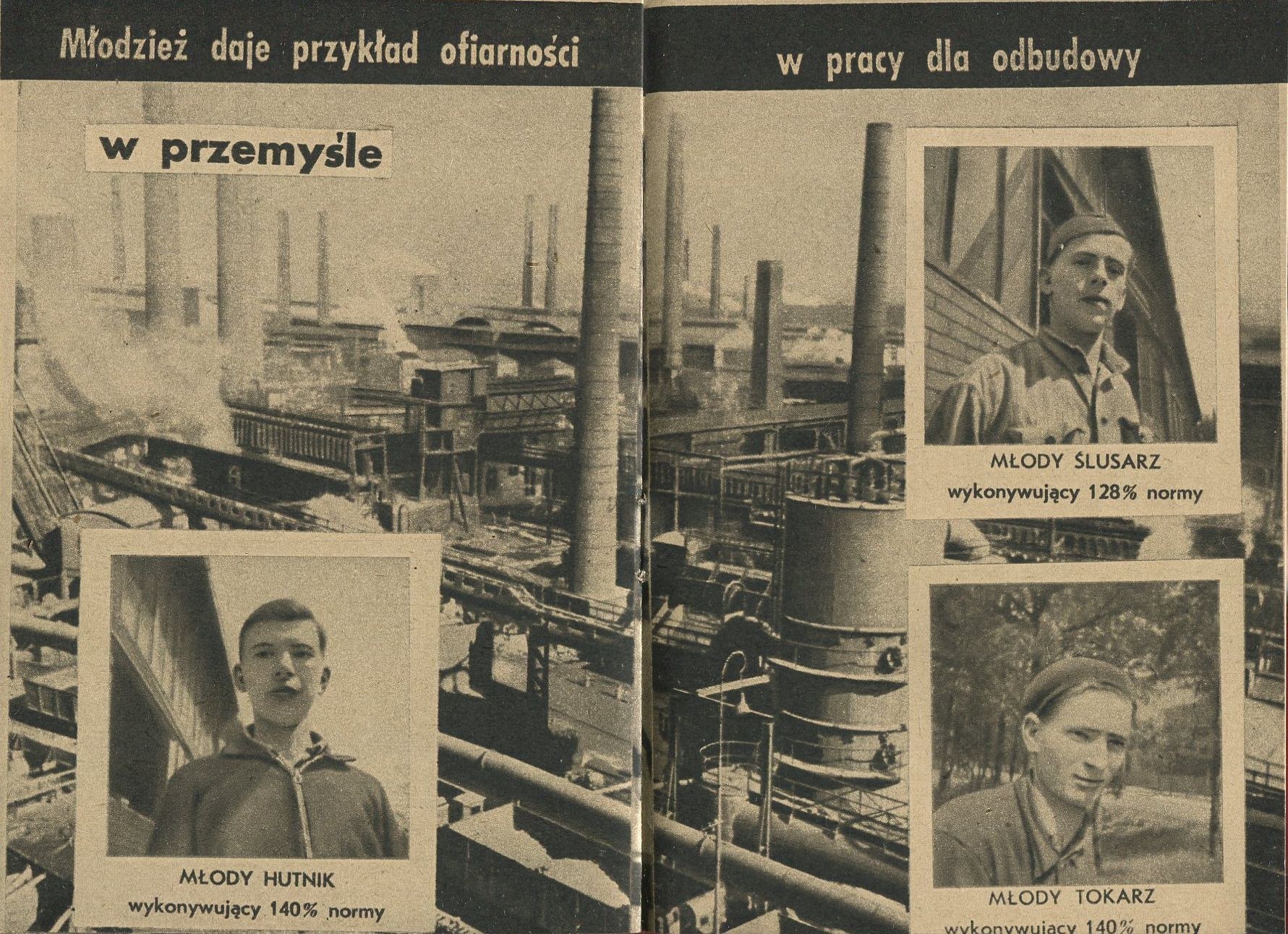 Trzy razy tak to równy start dla młodzieży [referendum ludowe 1946 ...