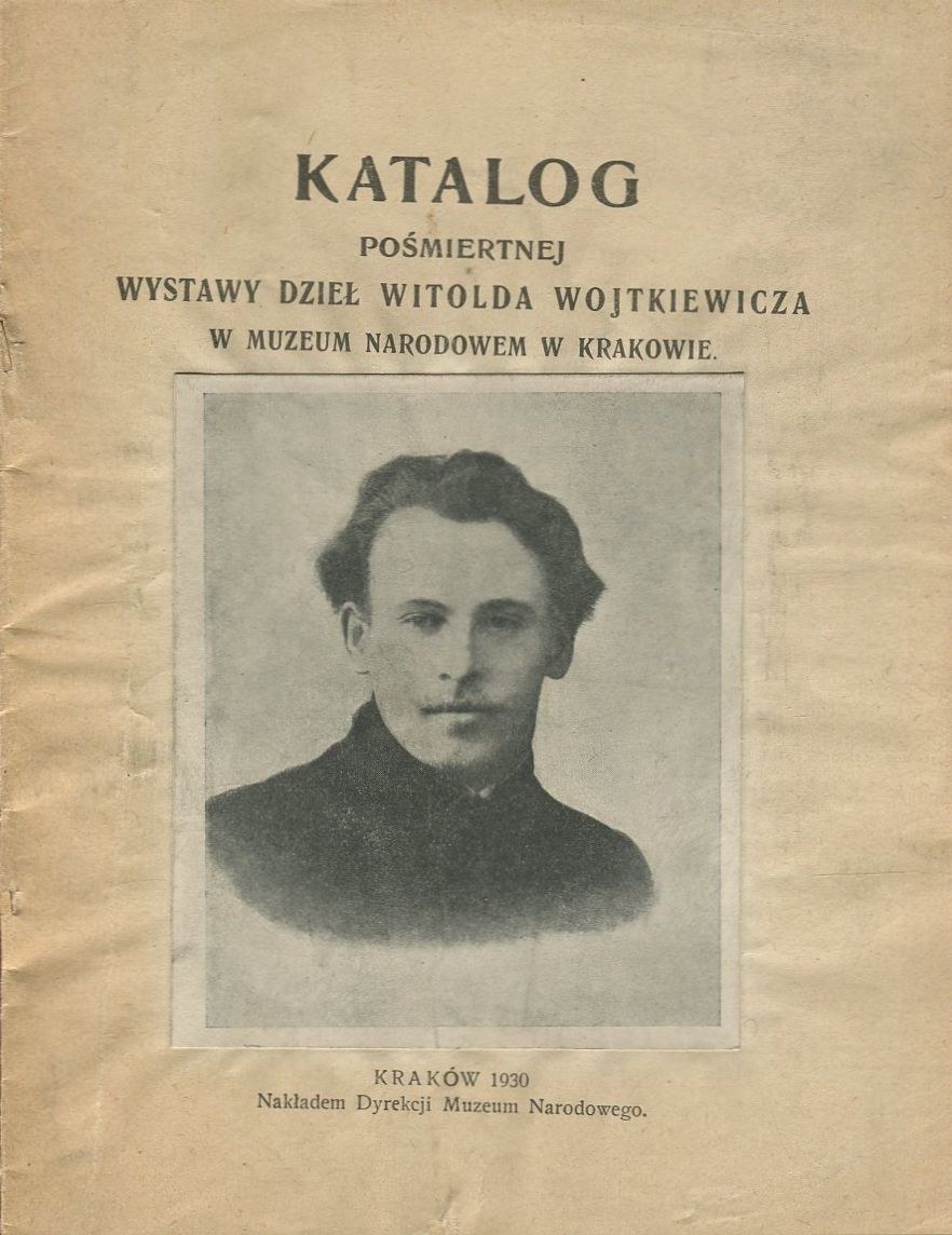WOJTKIEWICZ Witold - Katalog pośmiertnej wystawy dzieł w Muzeum ...