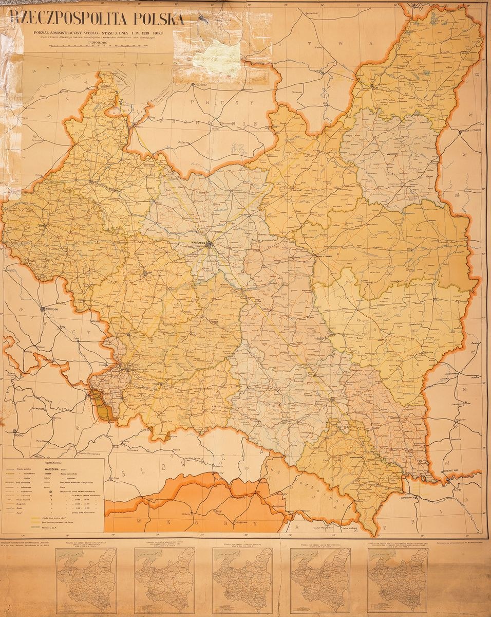 MAPA, RZECZPOSPOLITA POLSKA - Online auction / Online bidding - Price ...