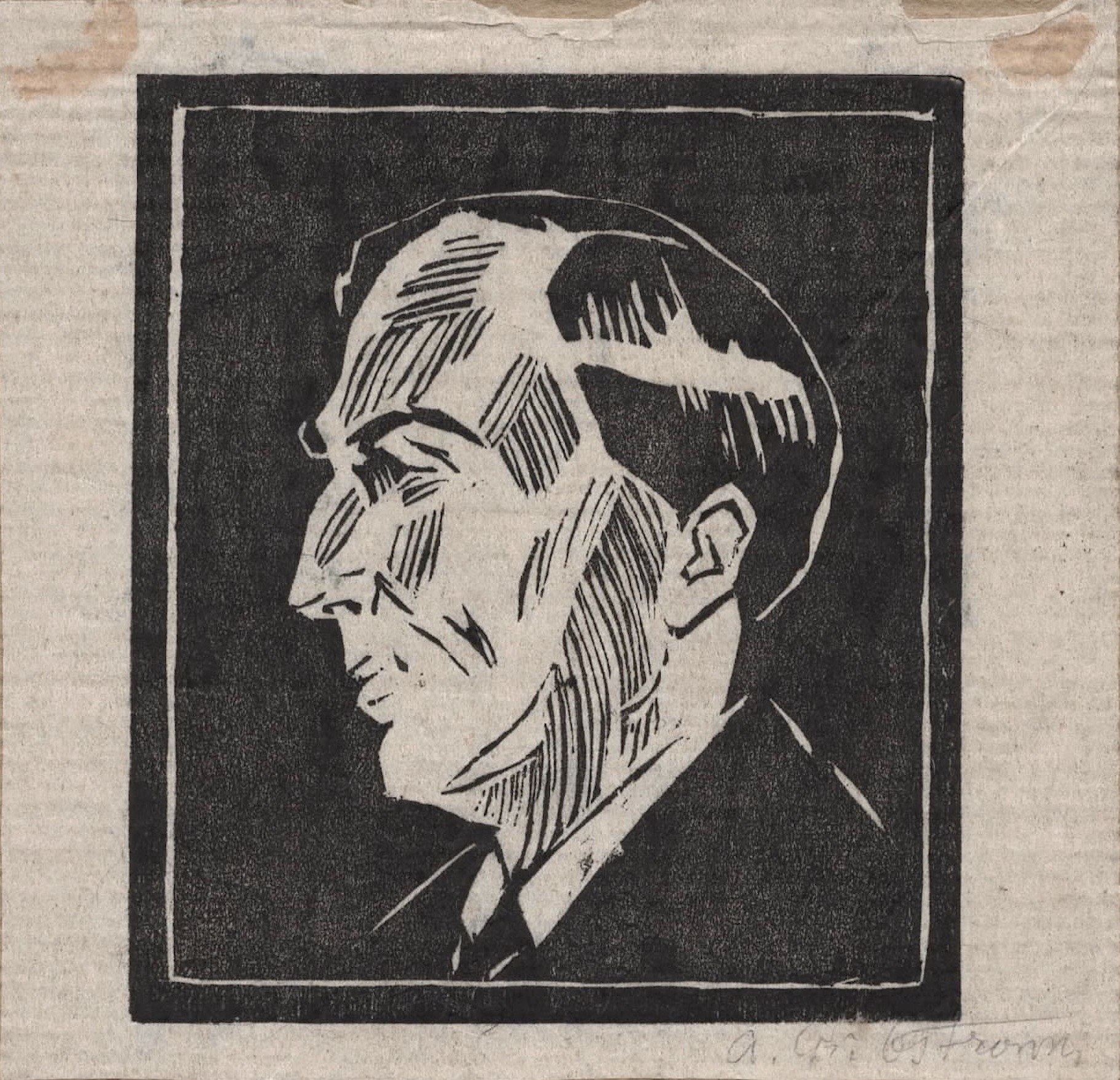 GRAMATYKA-OSTROWSKA Anna (1882 1958) - Portrait of Jan Lechon ...