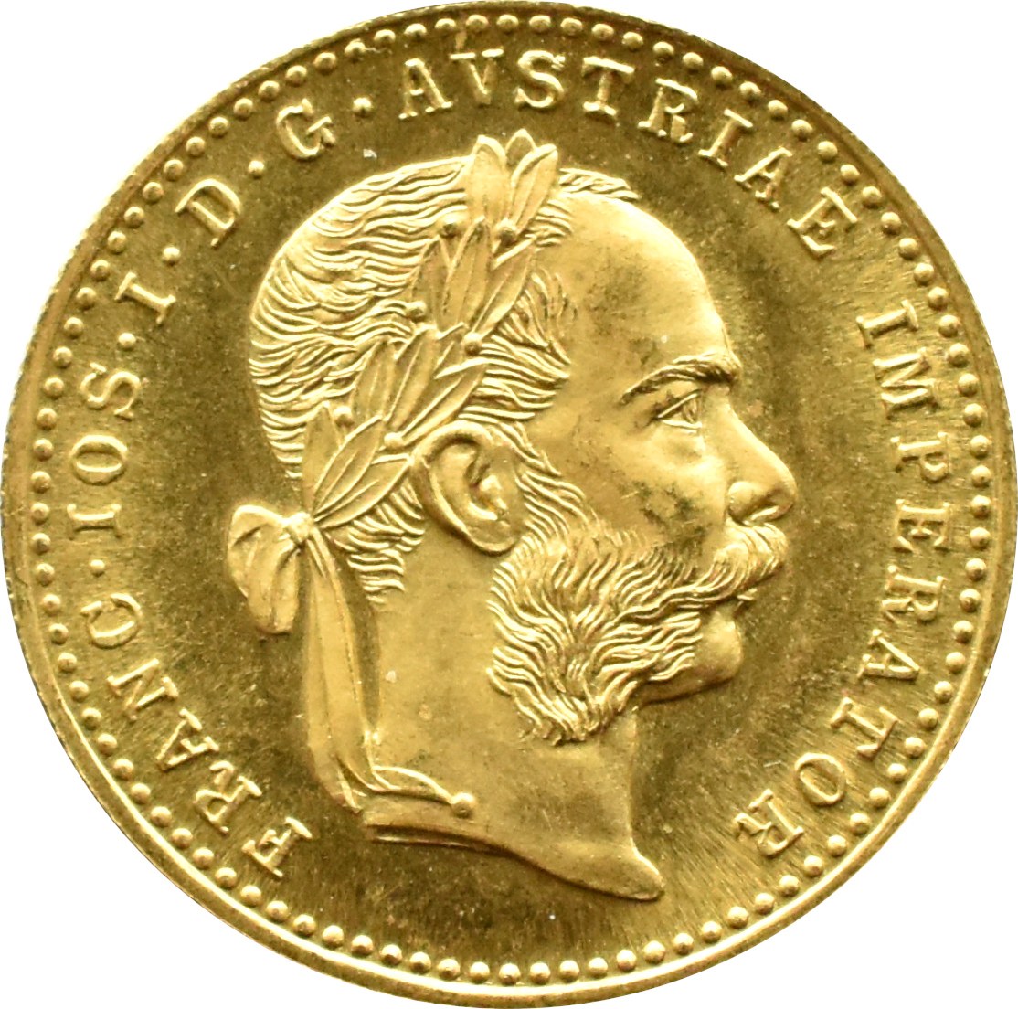 Austro-Węgry, Franciszek Józef I, 1 dukat 1915, Wiedeń, UNC - Aukcja internetowa / Licytacja ...