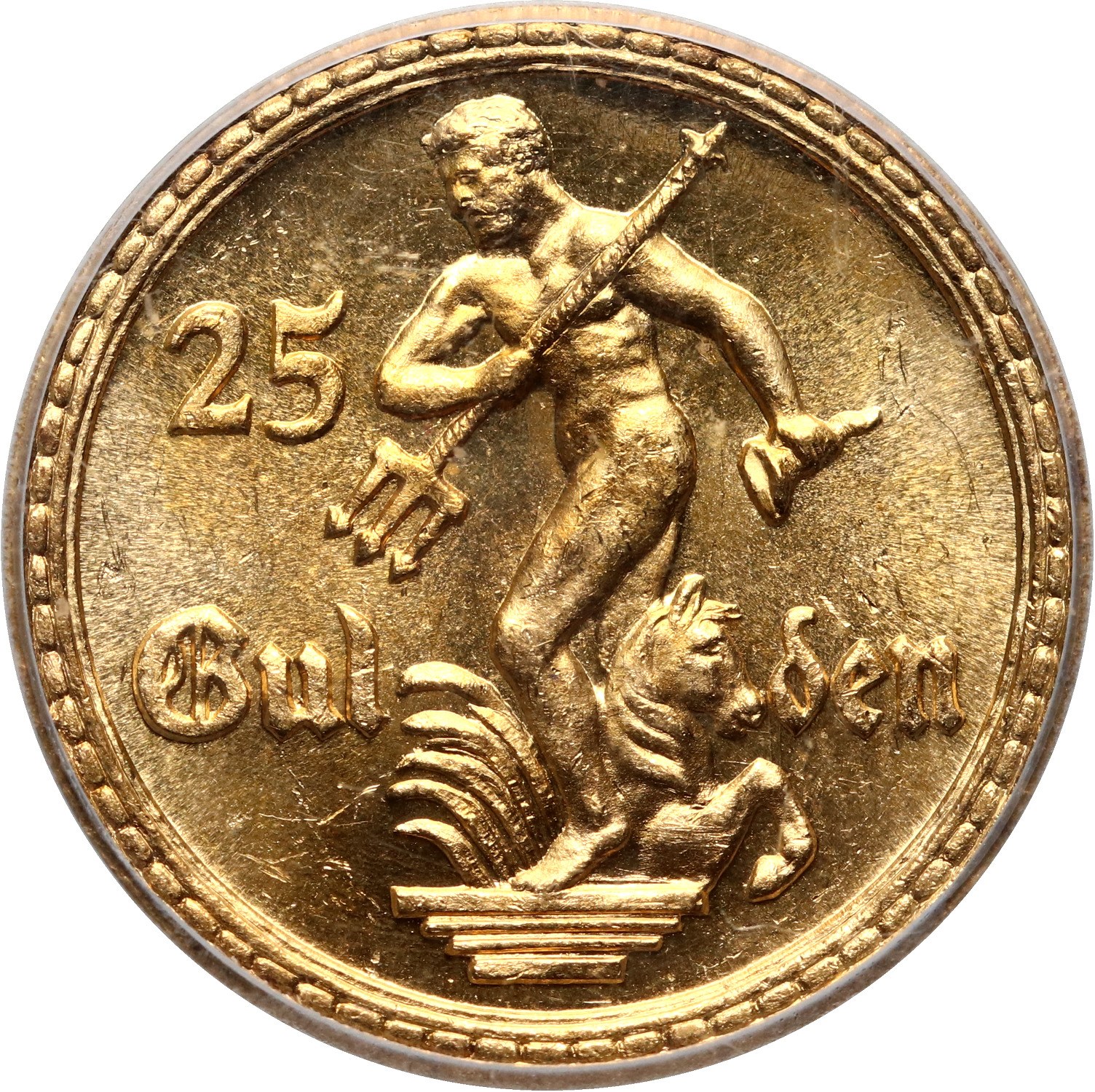 Wolne Miasto Gdańsk, 25 guldenów 1930, Berlin - Aukcja internetowa ...