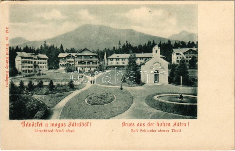 Tátrafüred, Ótátrafüred, Altschmecks, Stary Smokovec (Magas-Tátra ...