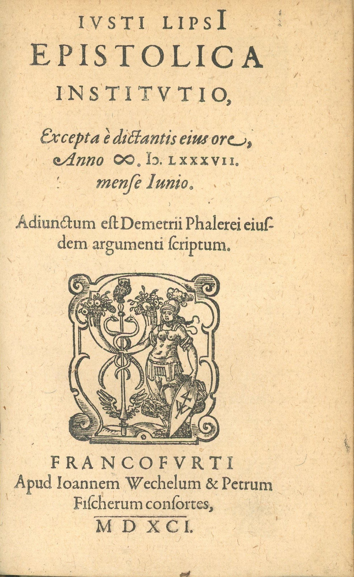 Lipsius Justus - Ivsti Lipsi De Crvce Libri Tres Ad sacram profanamque ...