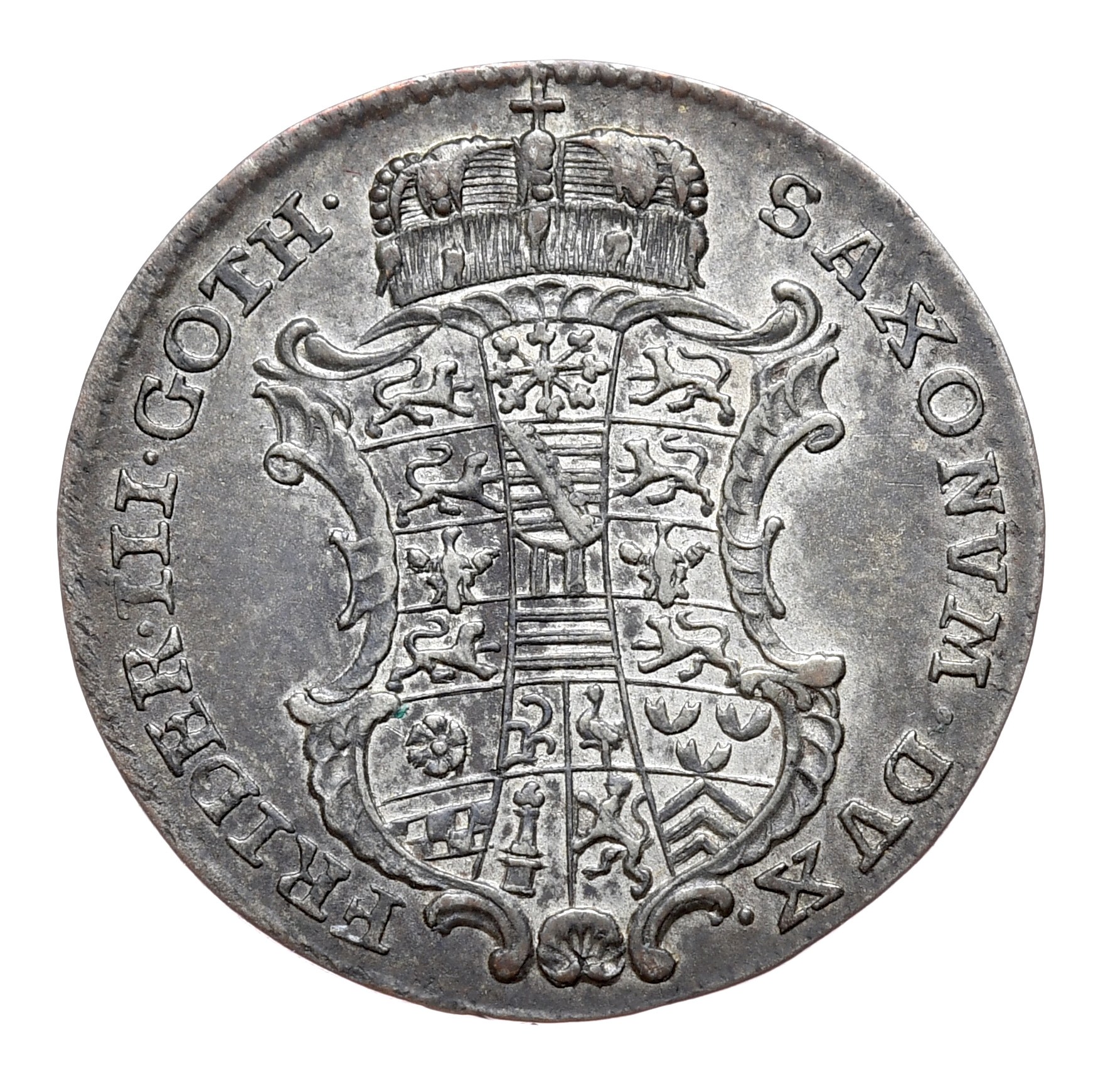 Saksonia-Gotha-Altenburg 1/24 talara, 1755, 200 rocznica - Pokój ...