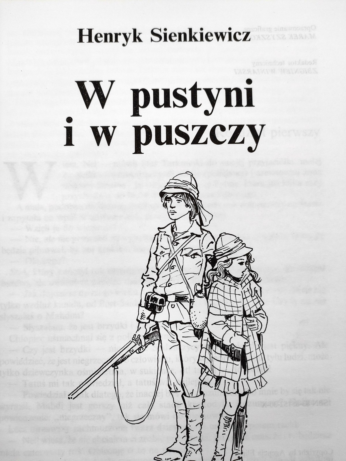 Sienkiewicz H. - W pustyni i w puszczy [ barwne ilustracje] - Aukcja ...