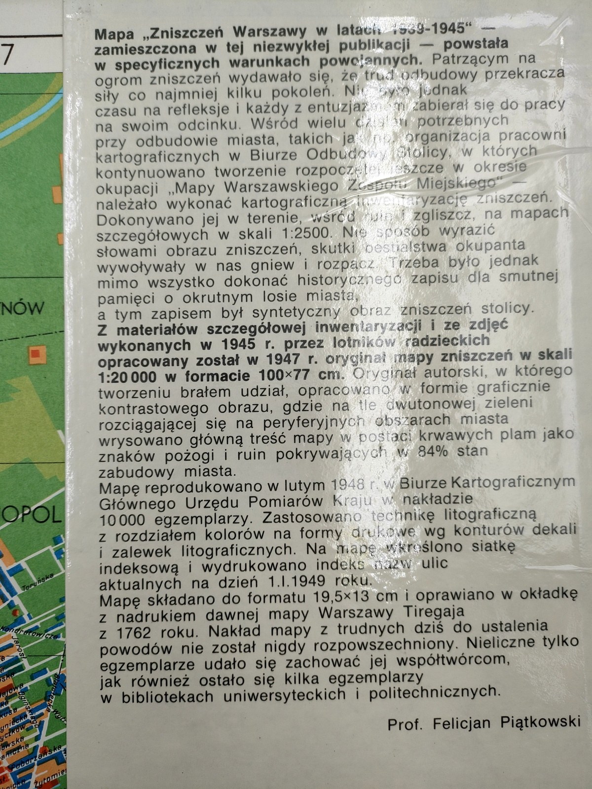 Warszawa jaka była - Oryginalne mapy Stolicy sprzed 1939 i 1945 roku ...