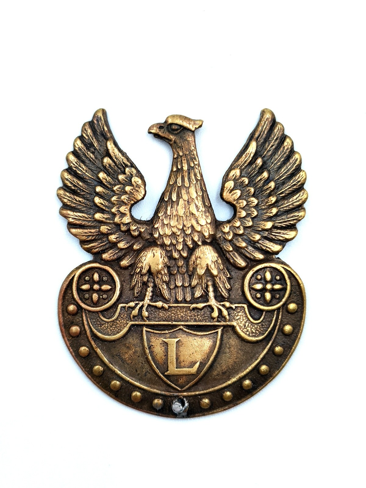 Czapkowy Orzeł Legionowy - symbol Legionów Polskich - Aukcja ...