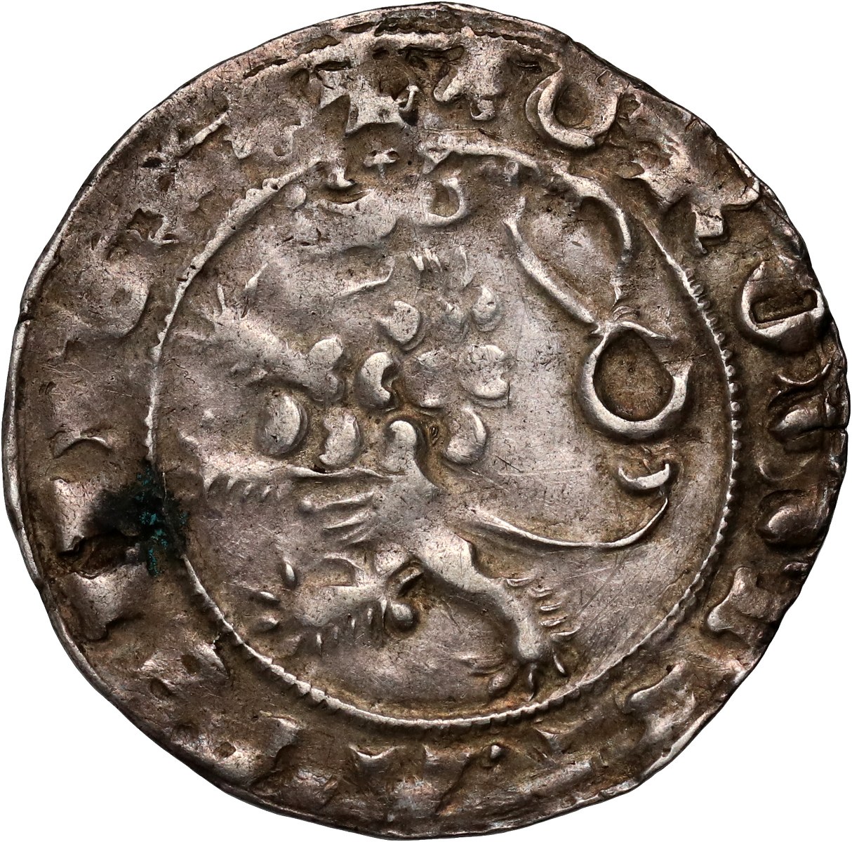 Czechy, Karol IV Luksemburski 1346-1378, grosz praski - Aukcja ...