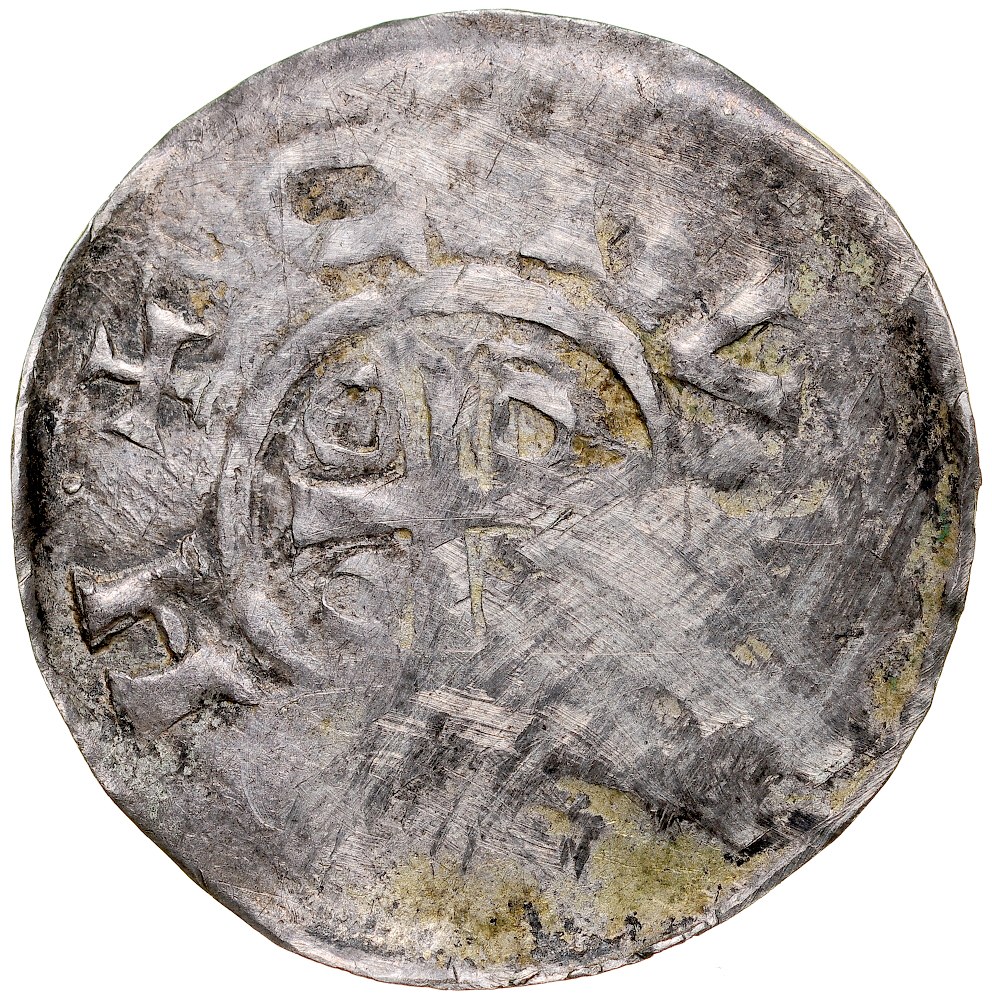 Miecław 1037-1047, Denar, Mazowsze, naśladownictwo denara saskiego ...